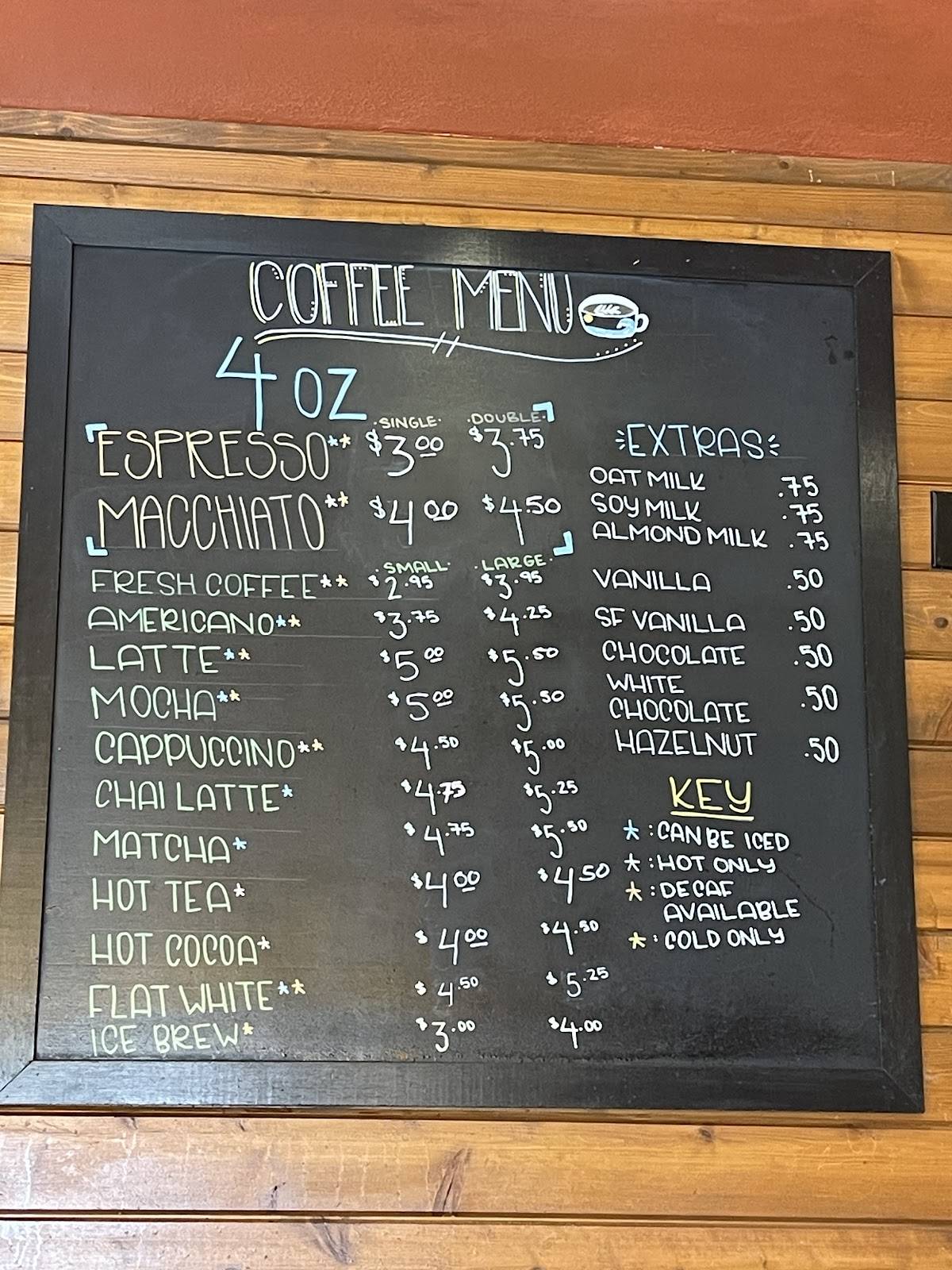 Menu at Lovers Point Beach Cafe, Pacific Grove