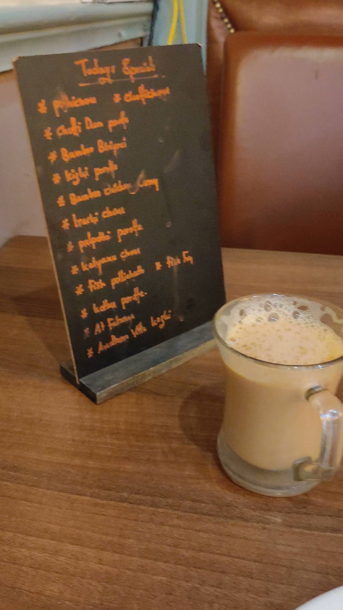 Menu at Kerala Hut restaurant, Luton