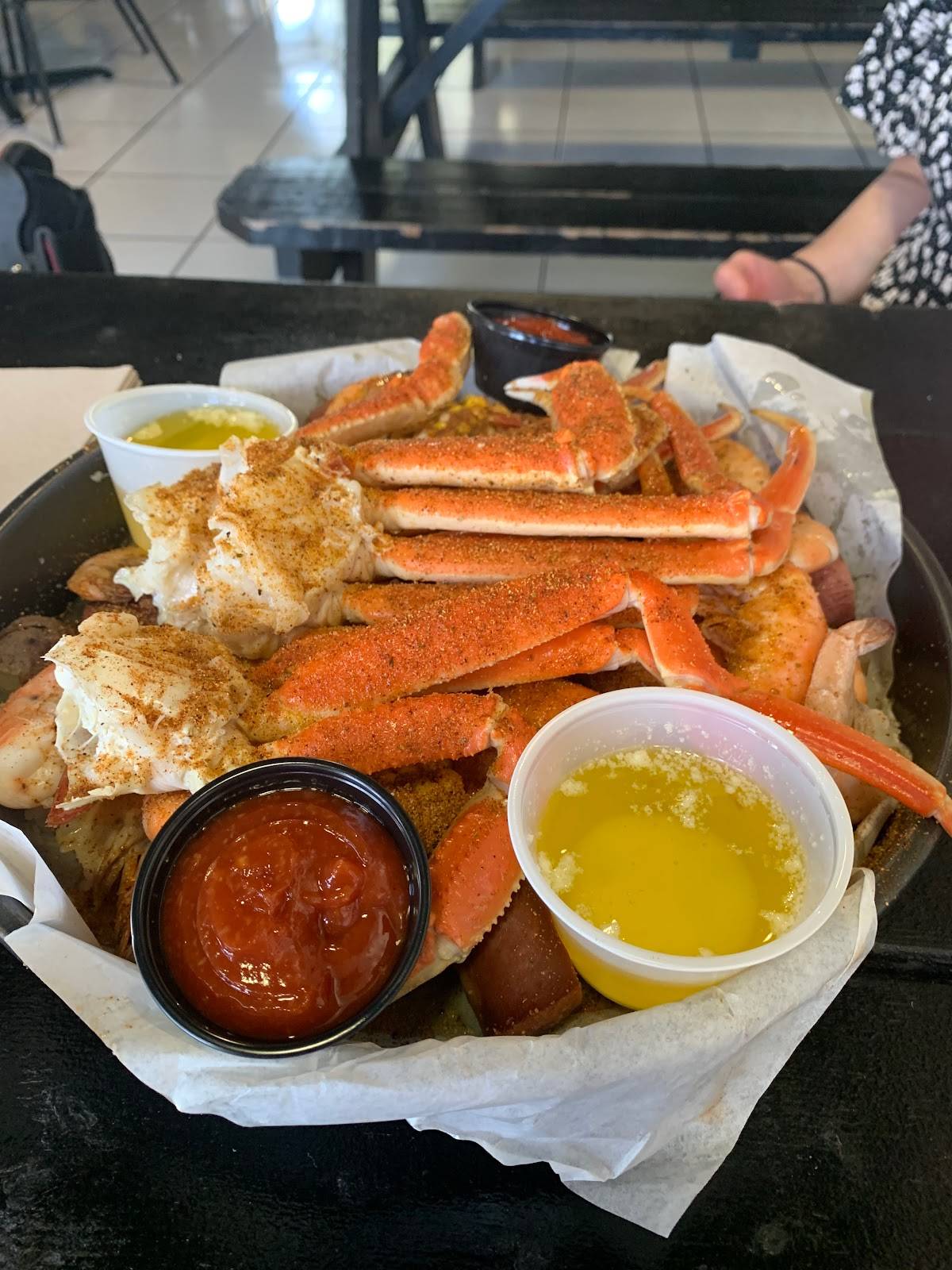 Menu at Macker Seafood restaurant, Daytona Beach, 141 Bay St