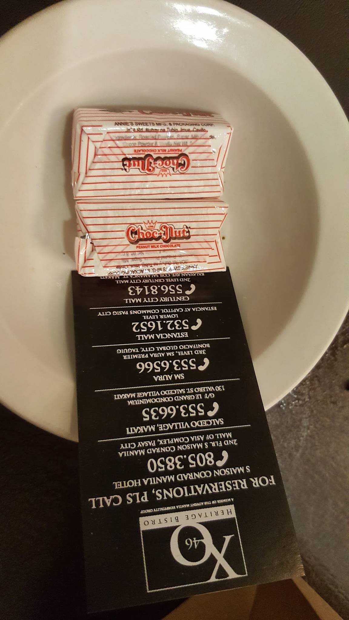 Menu at XO 46 Heritage Bistro - S' Maison restaurant, Pasay, GXJJ+W3X
