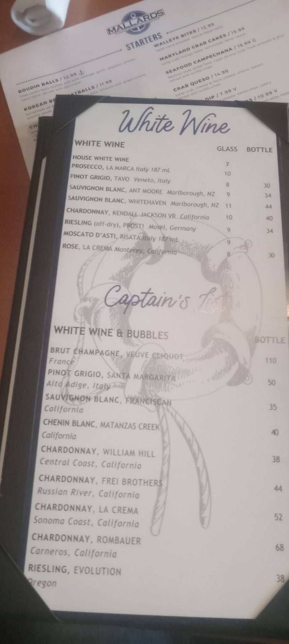 Menu at Mallards Southern Kitchen pub & bar, Inver Grove Heights