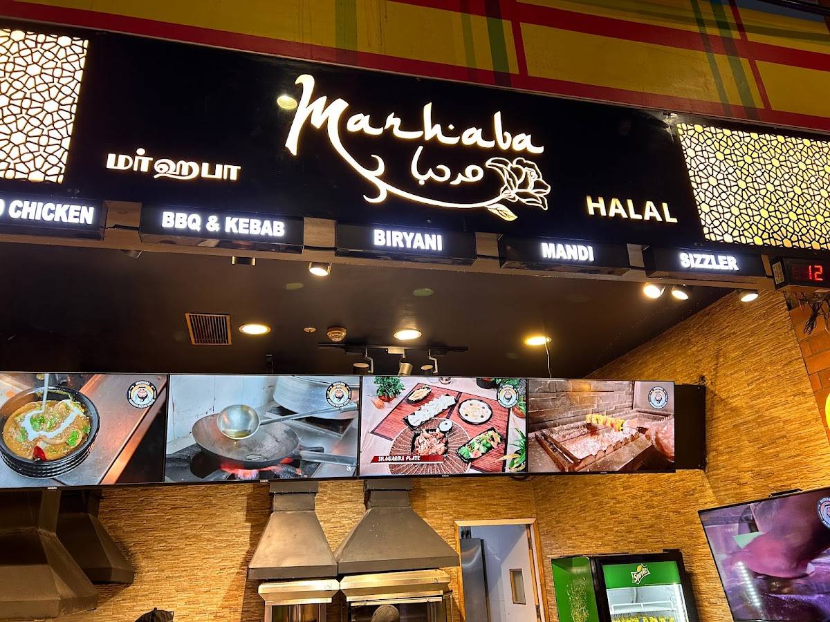 Menu at Marhaba at VR Mall, Chennai, 35JW+6XF