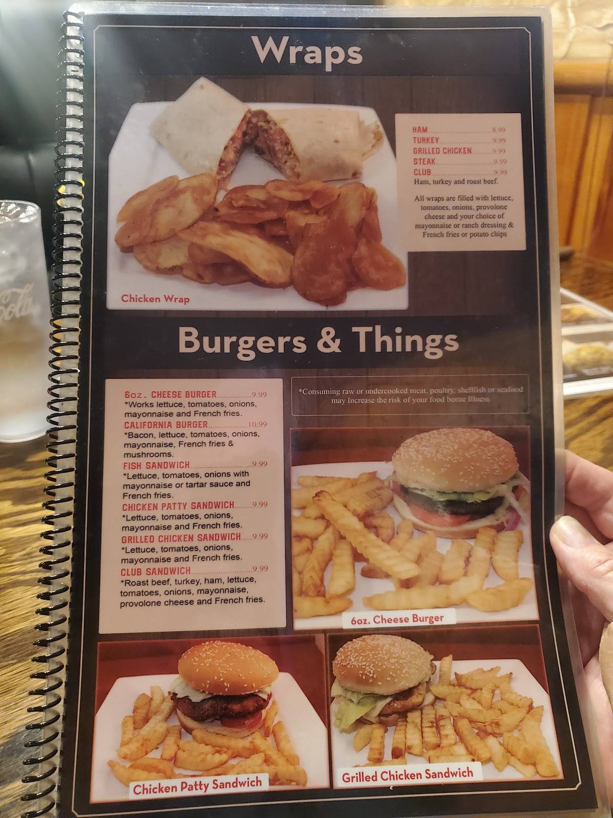 Menu at Mariolino’s Italian Cuisine restaurant, Hayesville