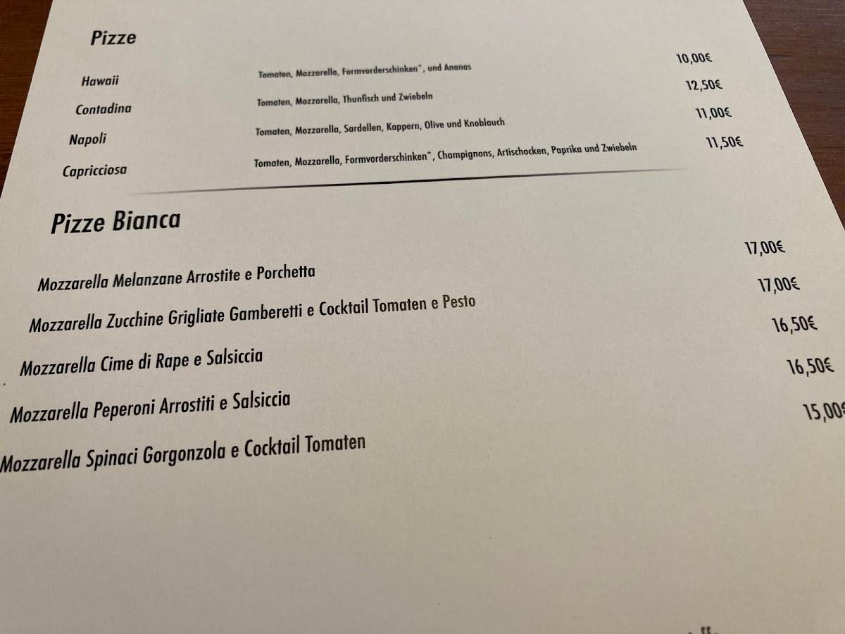 Speisekarte von Maruzzella Ristorante Pizzeria, Traunstein