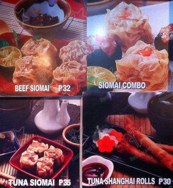 Menu at Master Siomai (Lucky China Town) restaurant, Manila, Lucky ...