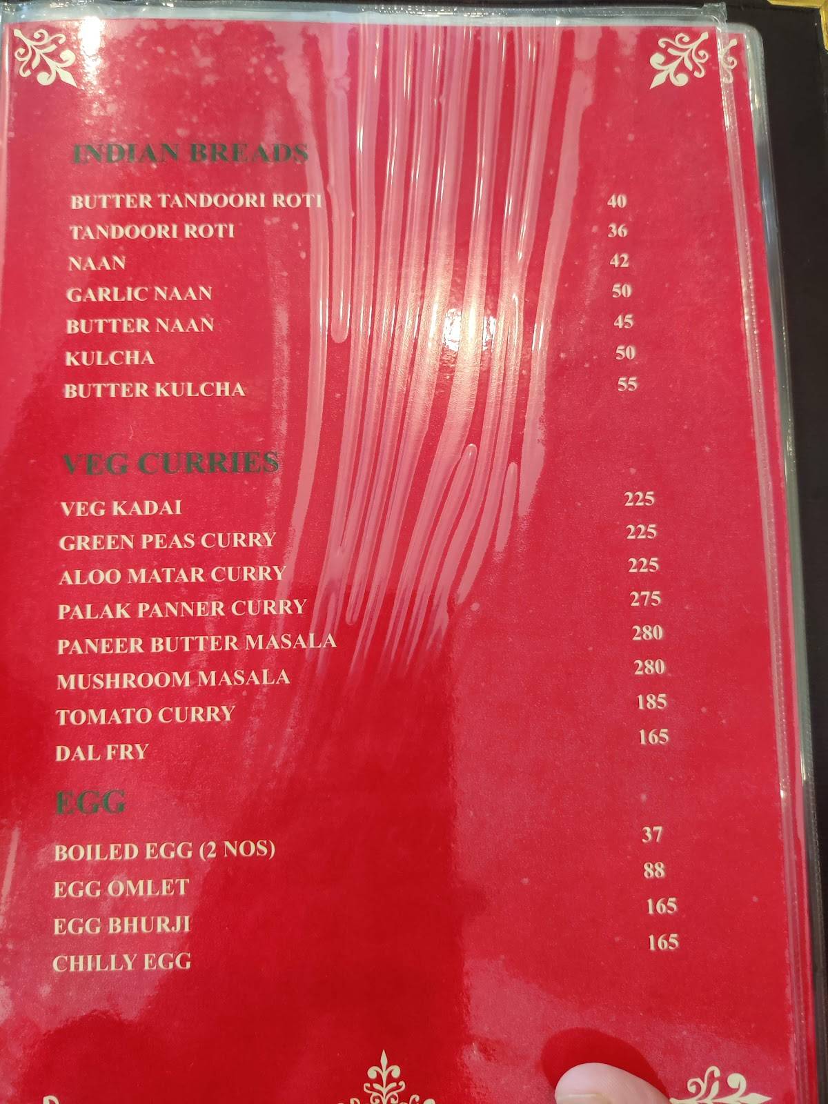 Menu at Meghana Foods - Indiranagara, Bengaluru, 544