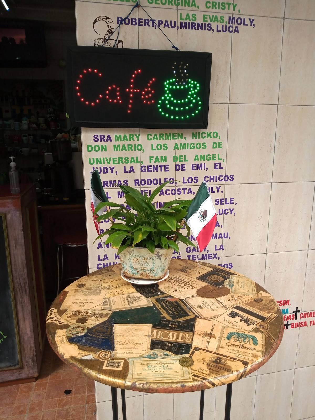 Carta de Mi Café "El Cofi", Ciudad de México, Calle Río Grijalva 10-Local F