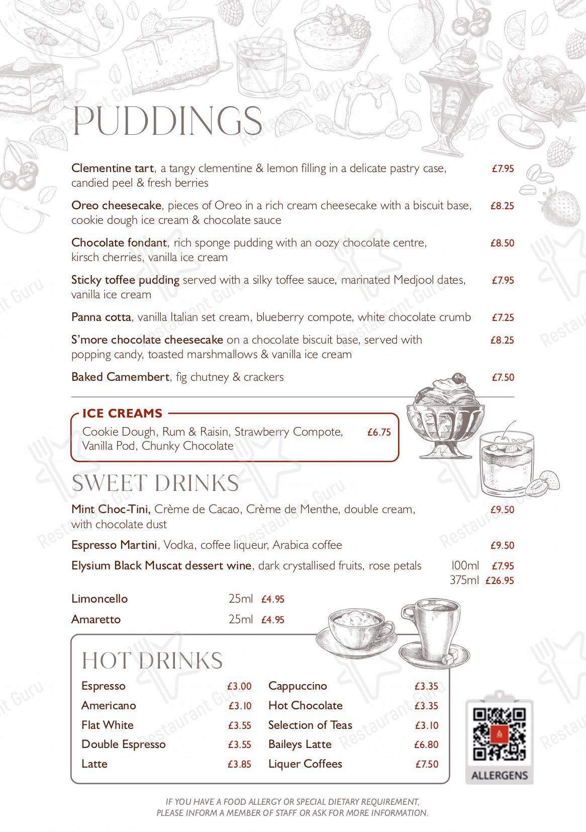 Menu at Middletons Norwich pub & bar, Norwich, 11-15 Timber Hill