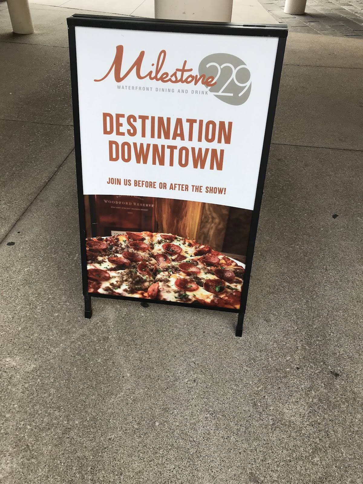 Menu at Milestone 229 restaurant, Columbus