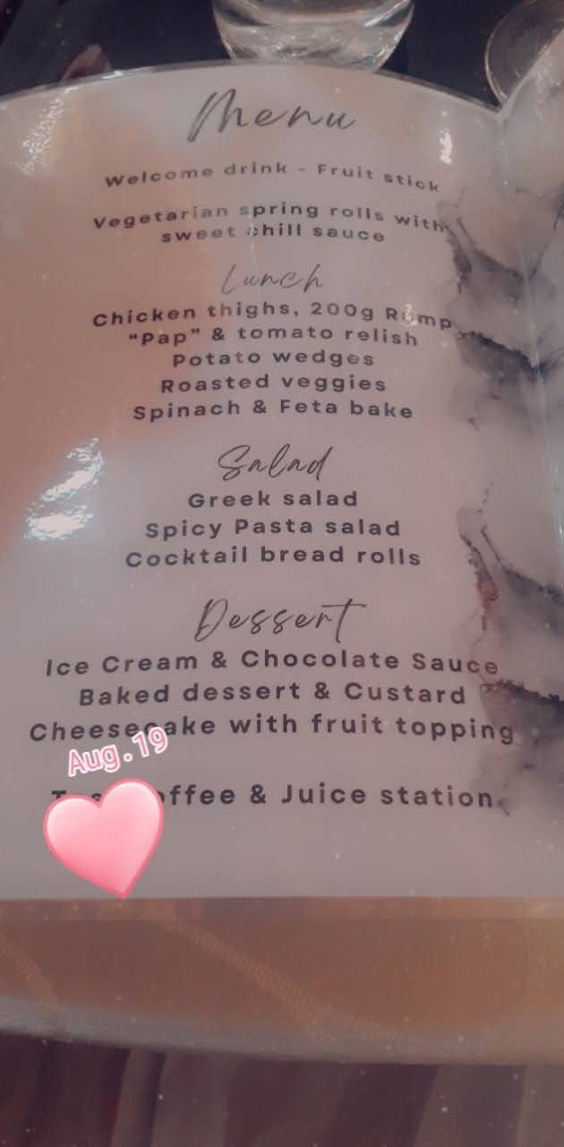 Menu at Milkplum Cafe, Pretoria, 2 Cussonia Ave