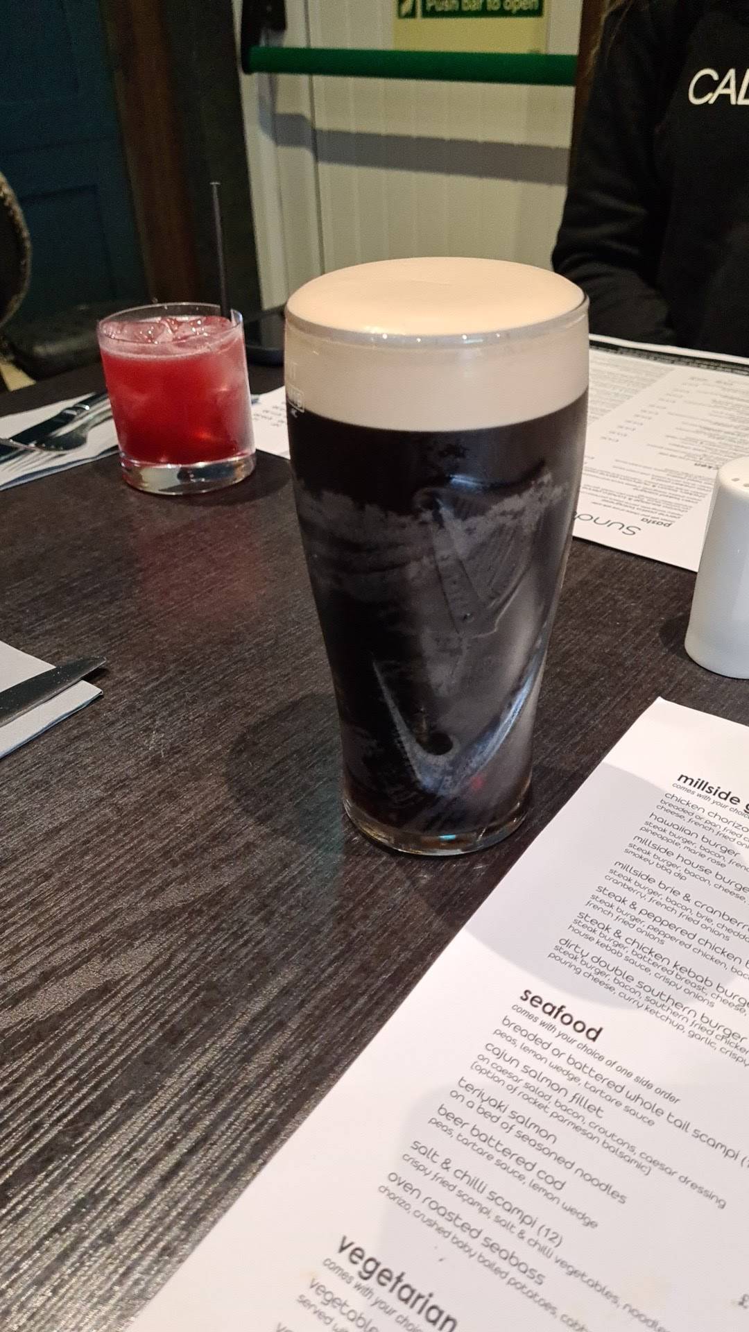 Menu at Millside Restaurant, Cloughmills
