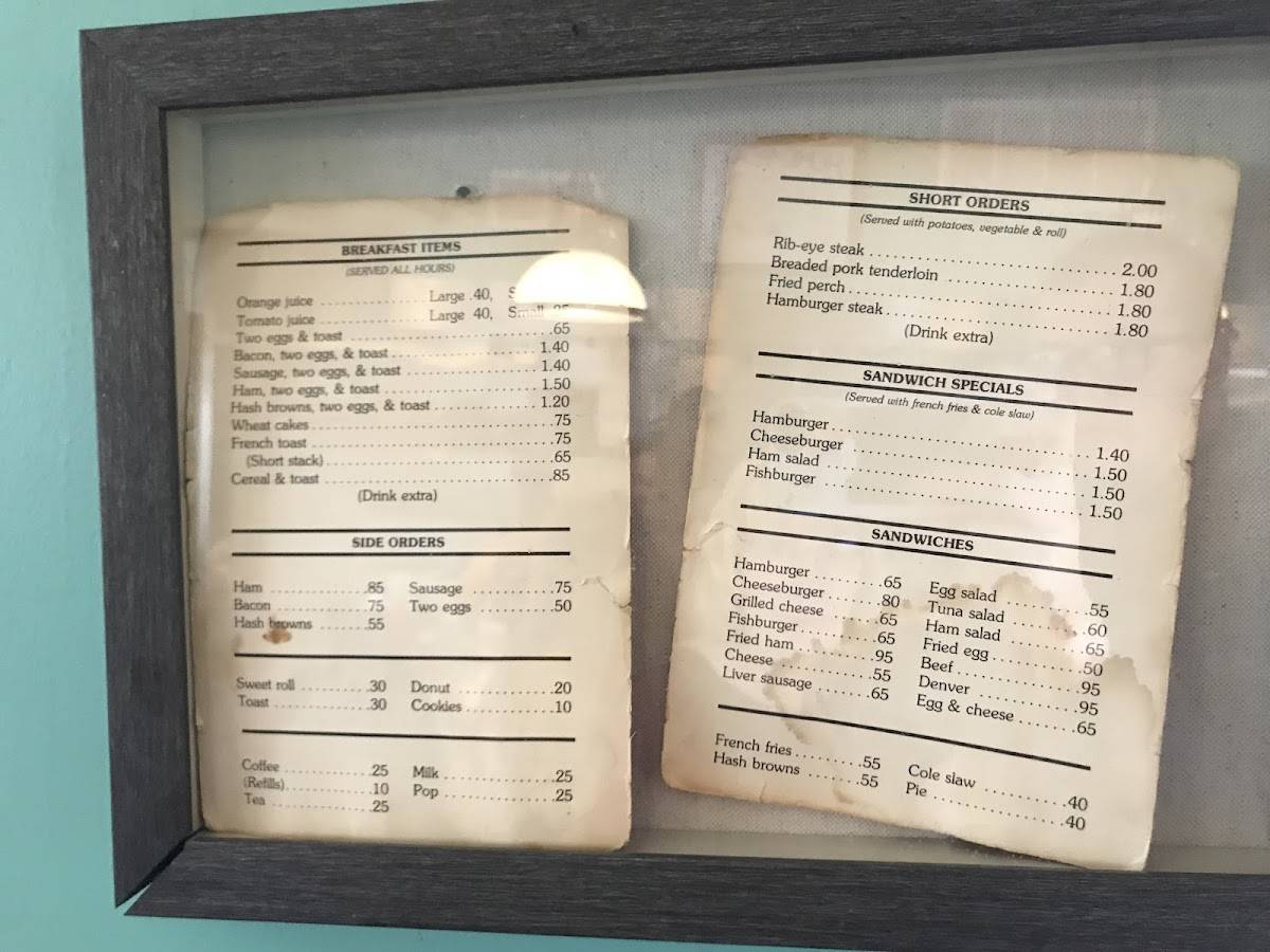 Menu at Our Kitchen restaurant, Minneapolis