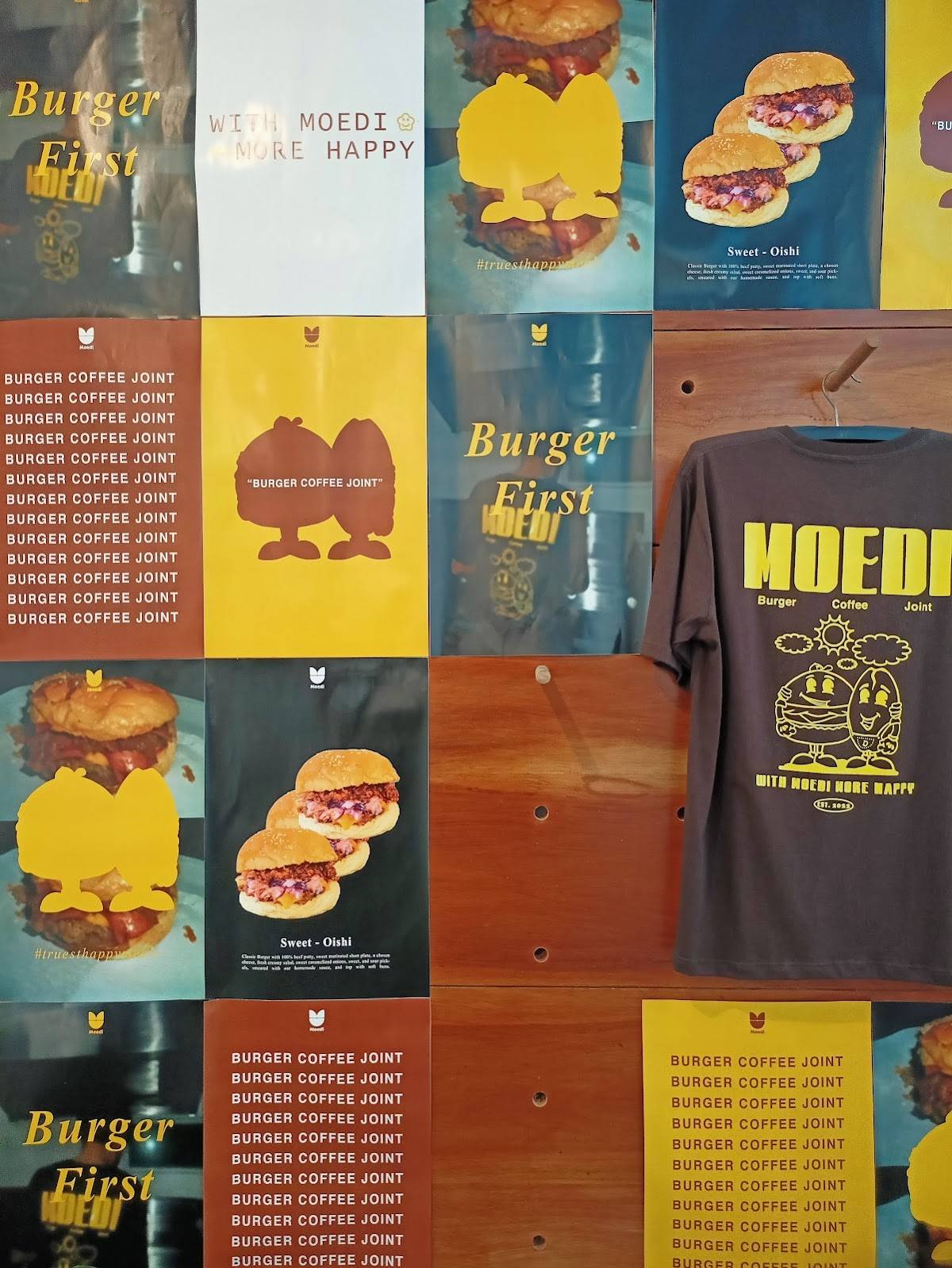 Menu at Moedi Burger and Coffee restaurant, Sidoarjo