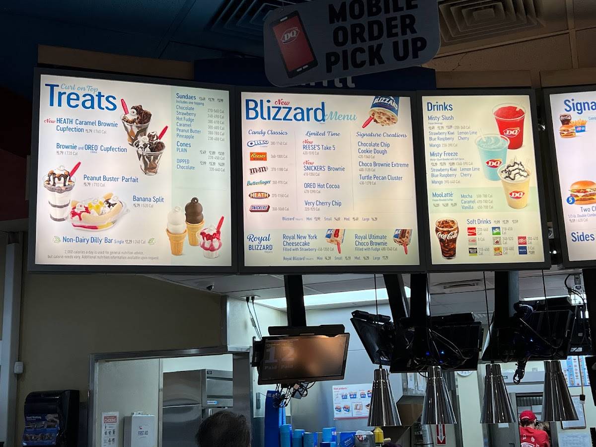 Menu at Dairy Queen Grill & Chill fast food, Mount Sterling