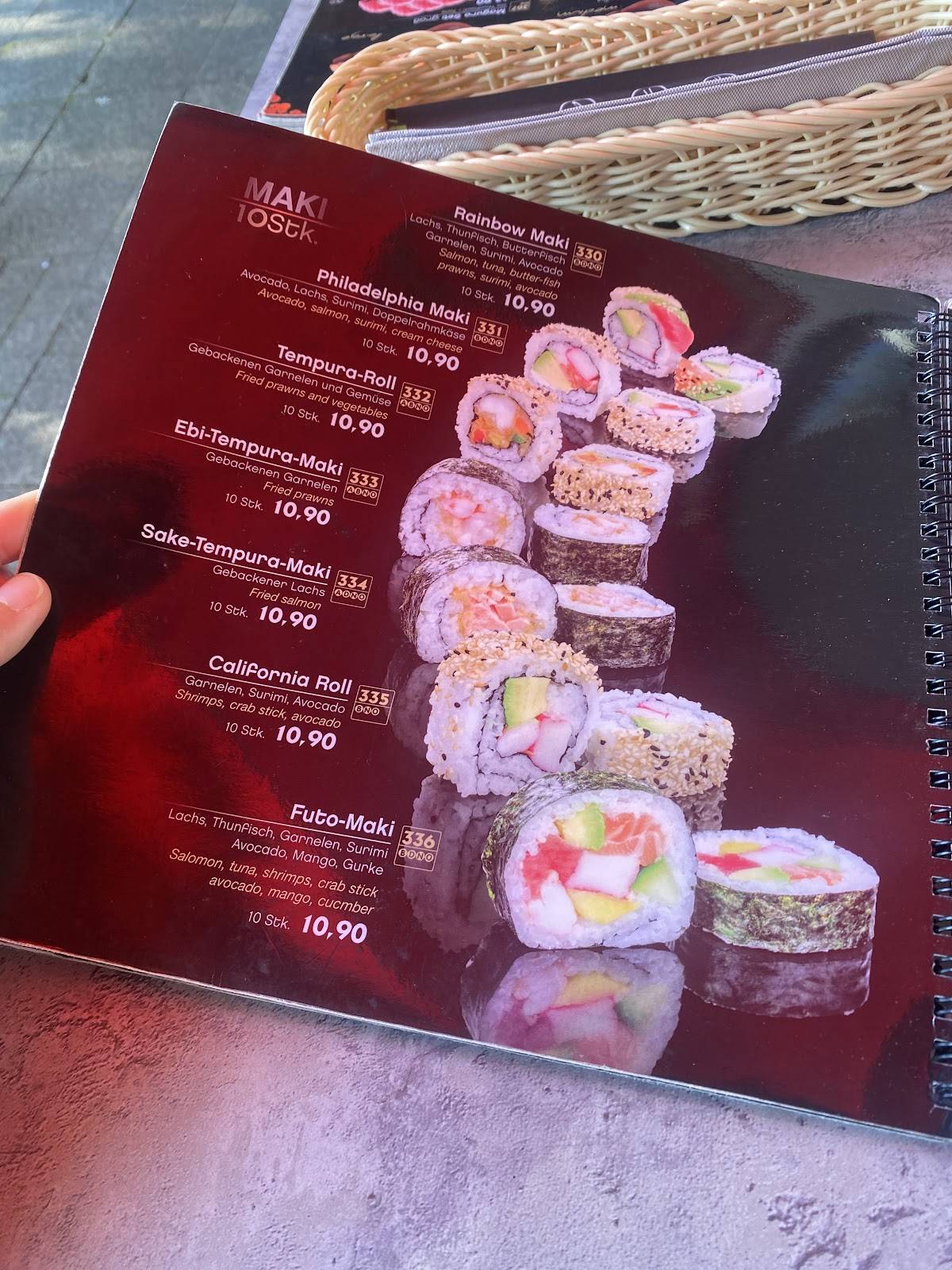 Speisekarte von Mr. Wu restaurant, Villach