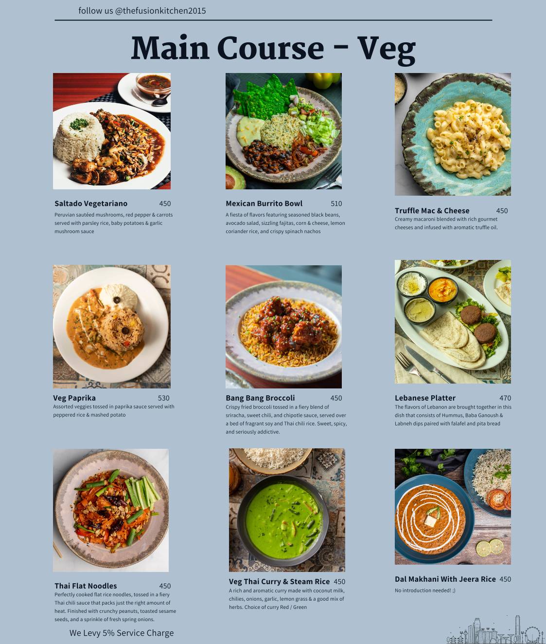 Menu at The Fusion Kitchen, Mumbai, Shop no 1