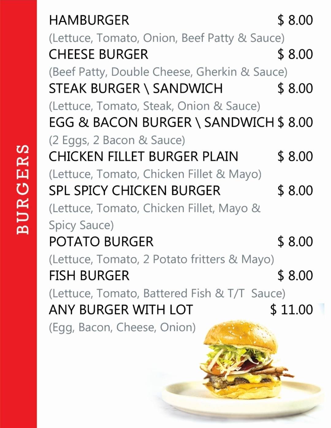 Menu at Murray Bridge Fish and Chips fast food, Murray Bridge, 90 ...