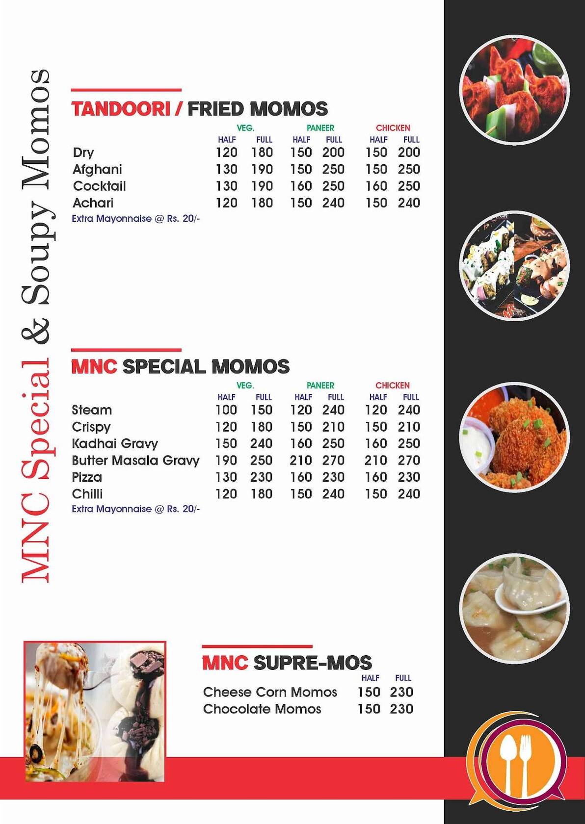 Menu at MOMO NATION CAFE, Muzaffarpur, Ground Floor