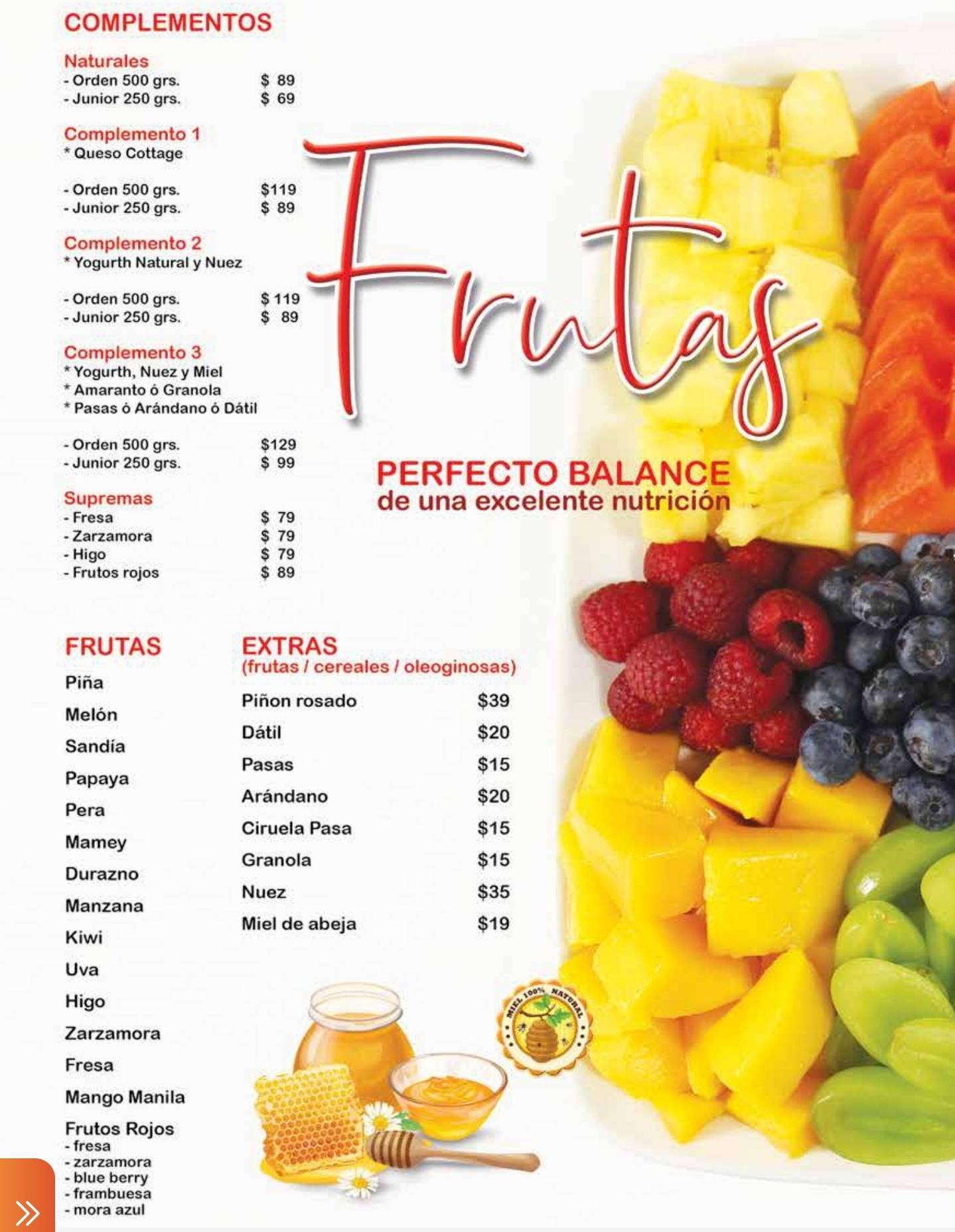 Carta de Natural Club, Ixtapaluca, Blvd. San Buenaventura 5