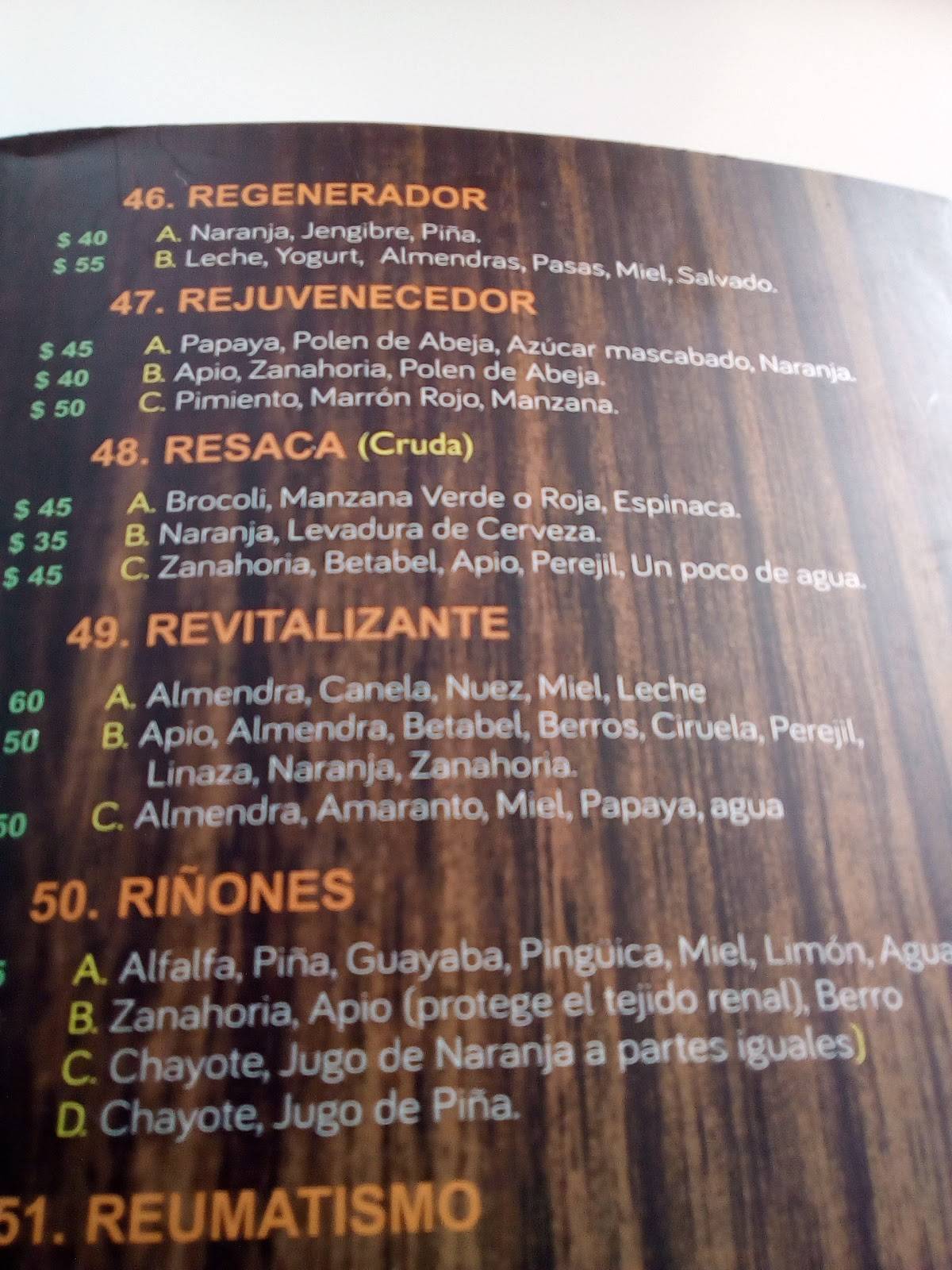 Carta de Natural Club, Ixtapaluca, Blvd. San Buenaventura 5