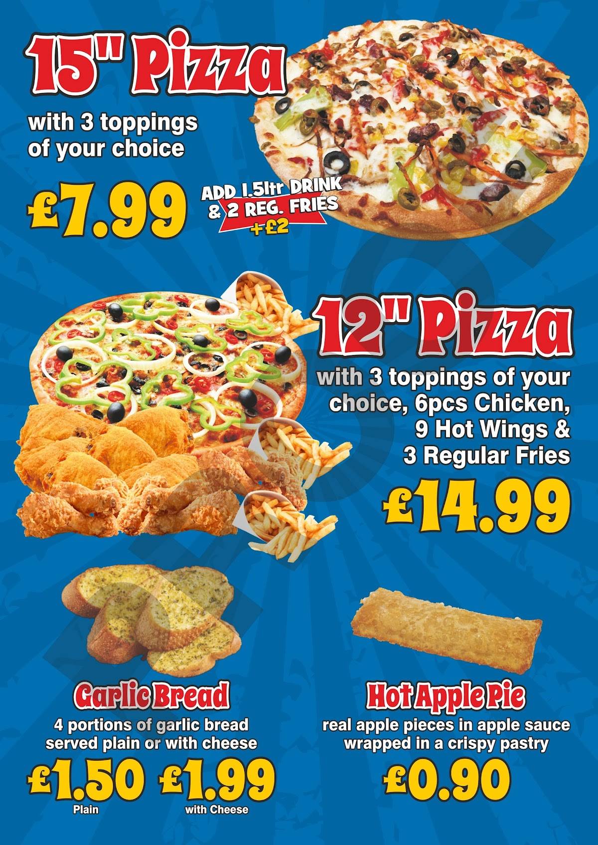 Menu at New Chicken Point fast food, Ilford