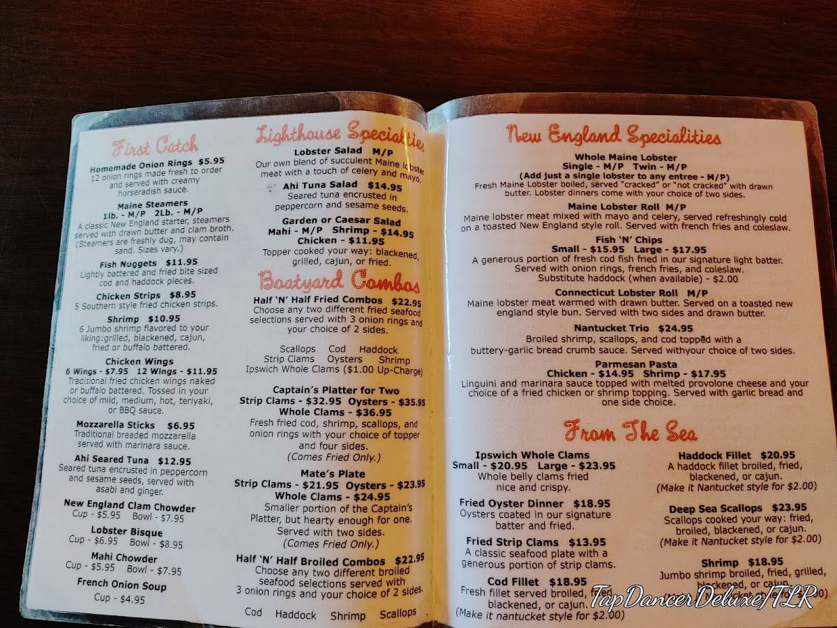 Menu at New England Eatery & Pub, Melbourne, S Hwy A1A