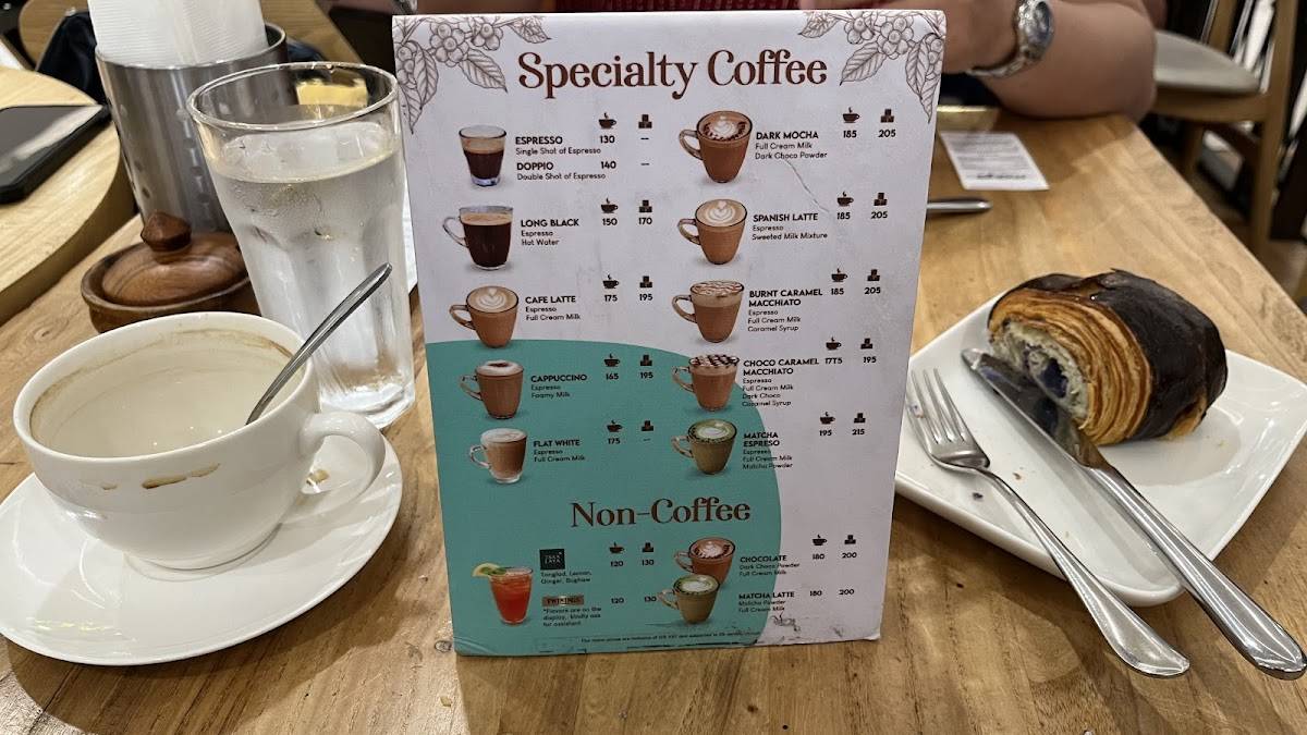 Menu at Nord's Bread Hub cafe, Quezon City, SM North Edsa Access Road