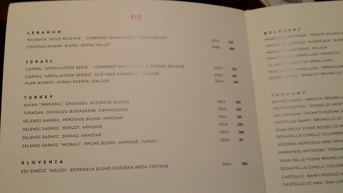Menu at Nusr-Et Steakhouse Miami, Miami, 999 Brickell Ave