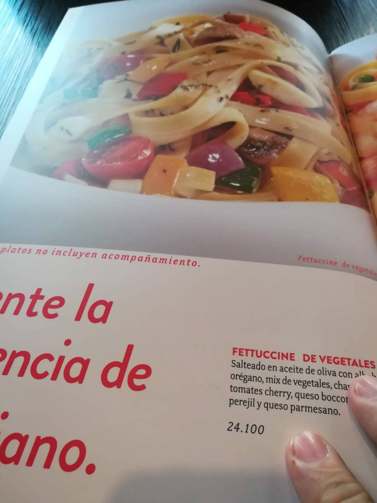Carta del restaurante OMA, Bogotá, AV CARRERA. 11 A N. 98-07