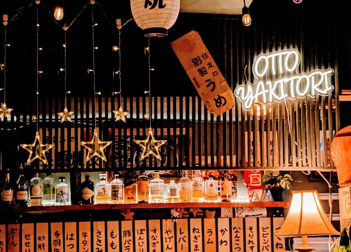 Menu au Otto Yakitori Izakaya restaurant, Montréal