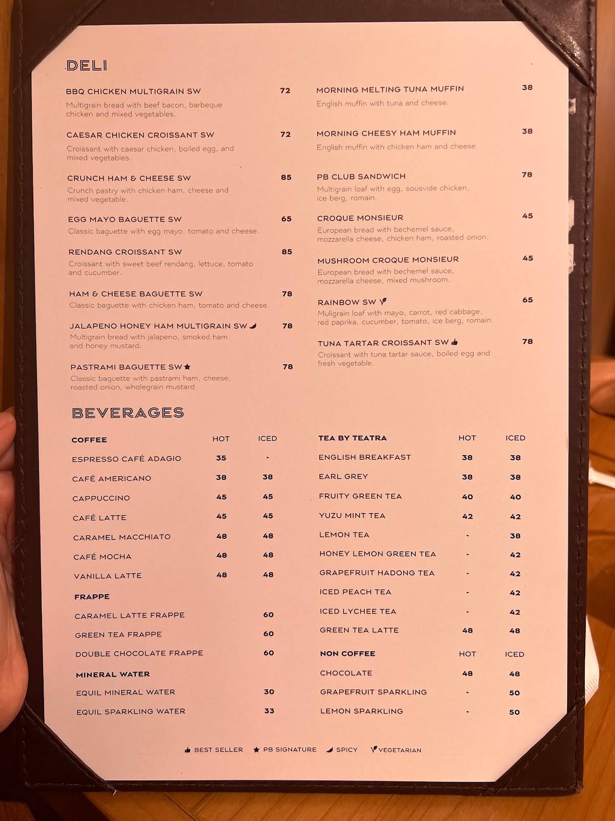 Carta de Paris Baguette - Senayan City, Central Jakarta