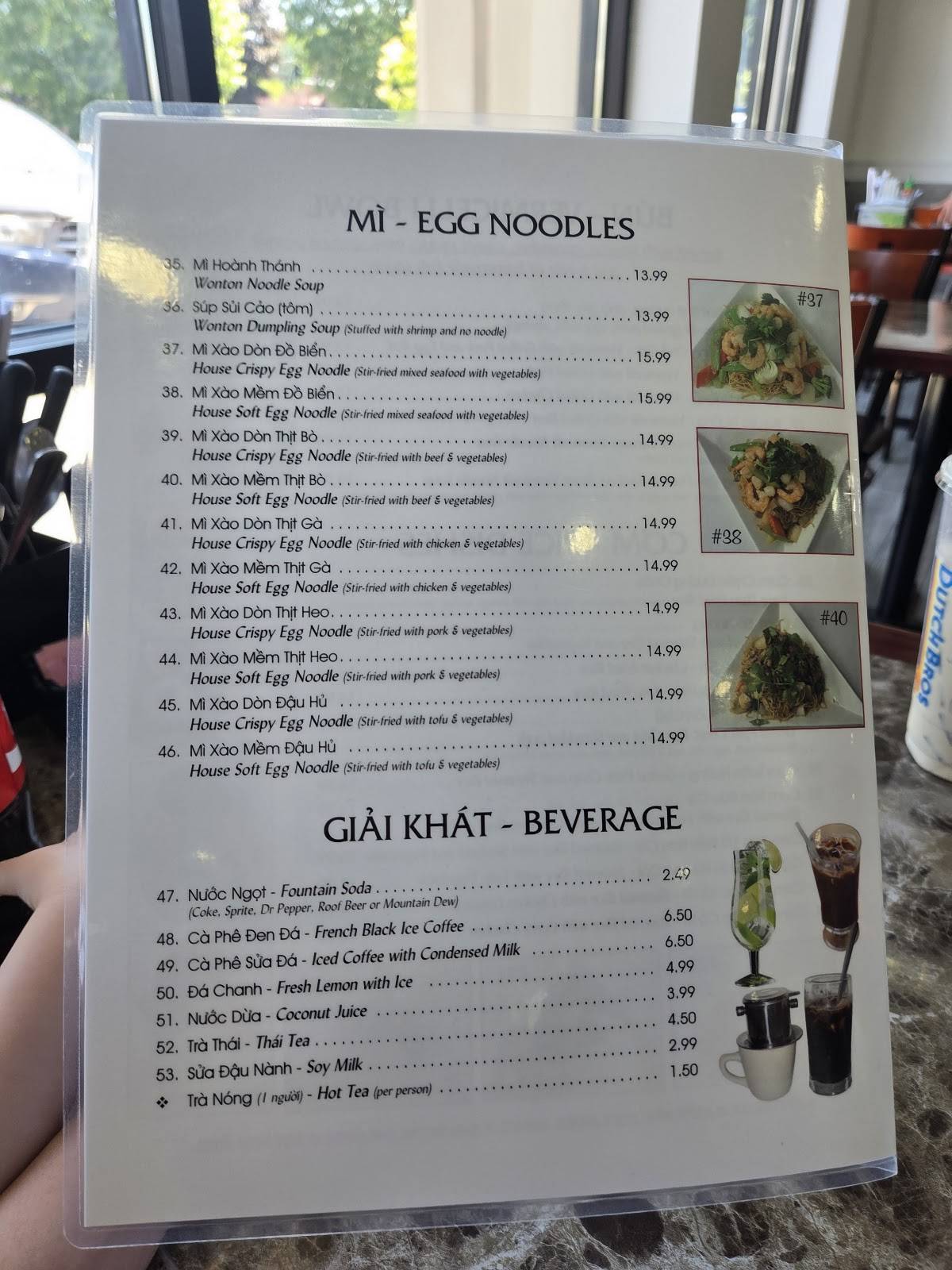 Menu at Pho 102 restaurant, Tumwater, Littlerock Rd SW #113B