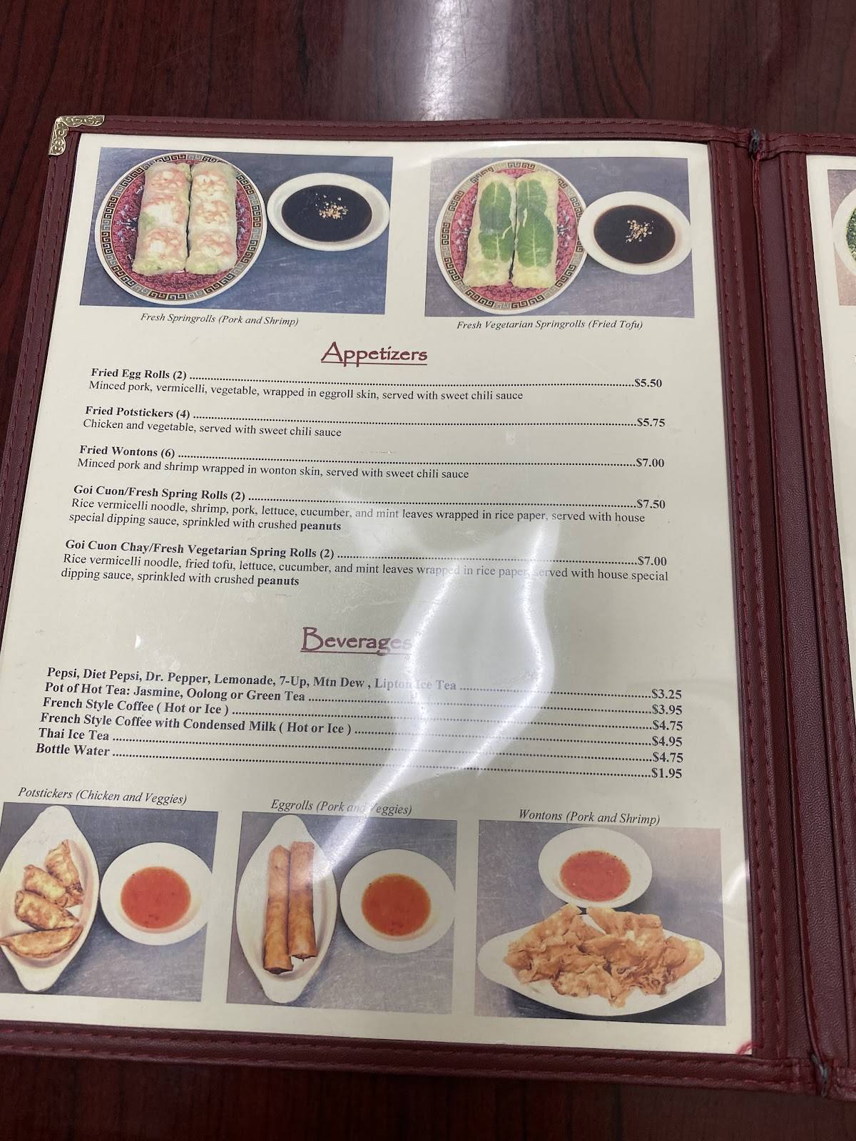 Menu at Pho Ly Asian Cuisine, Inc restaurant, Kalispell