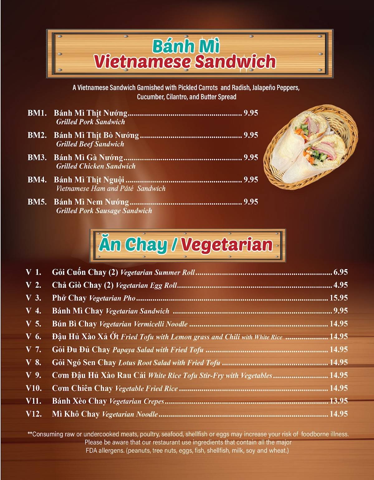 Menu at Pho One Vietnamese Restaurant, Metuchen
