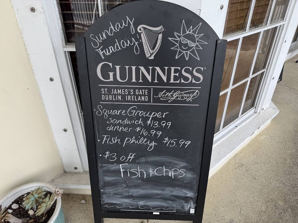 Menu at Portside Pub & Grille, Sebastian