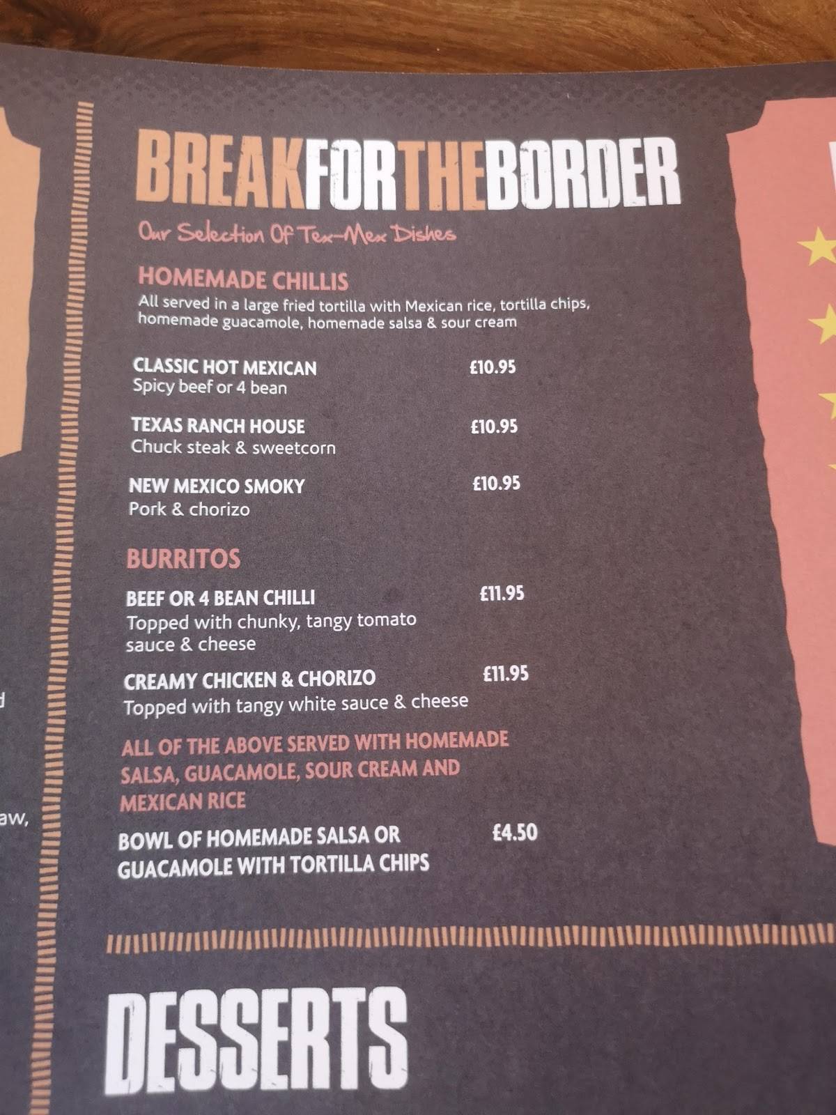 Menu at The Smoke House Banham restaurant, Banham