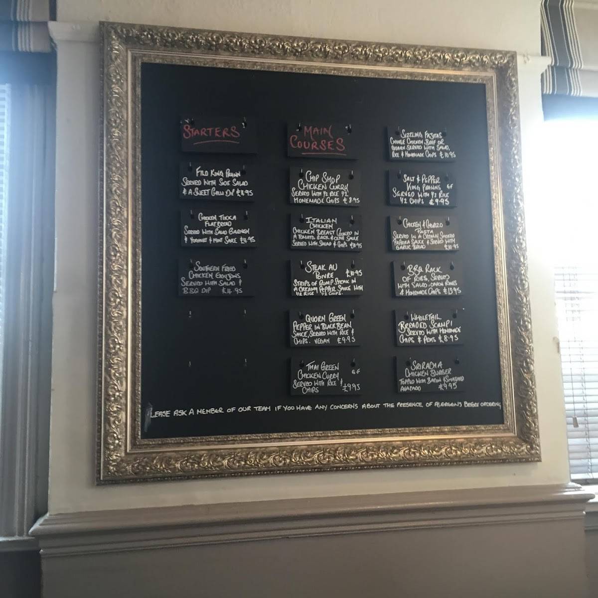 Menu at Great Mogul pub & bar, Maghull, 31 Station Rd