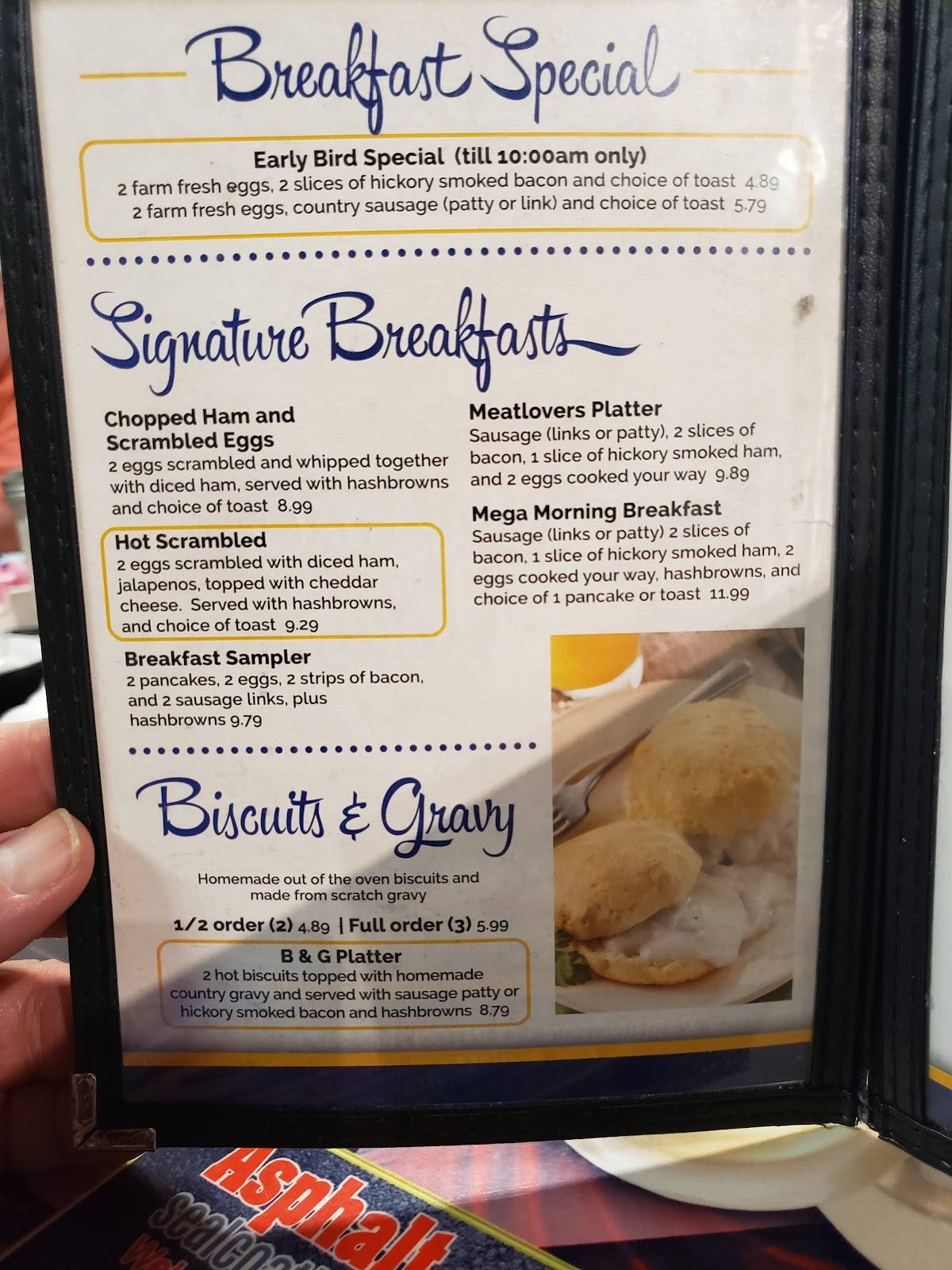 Menu at Square 109 Restaurant & Bar, Clinton
