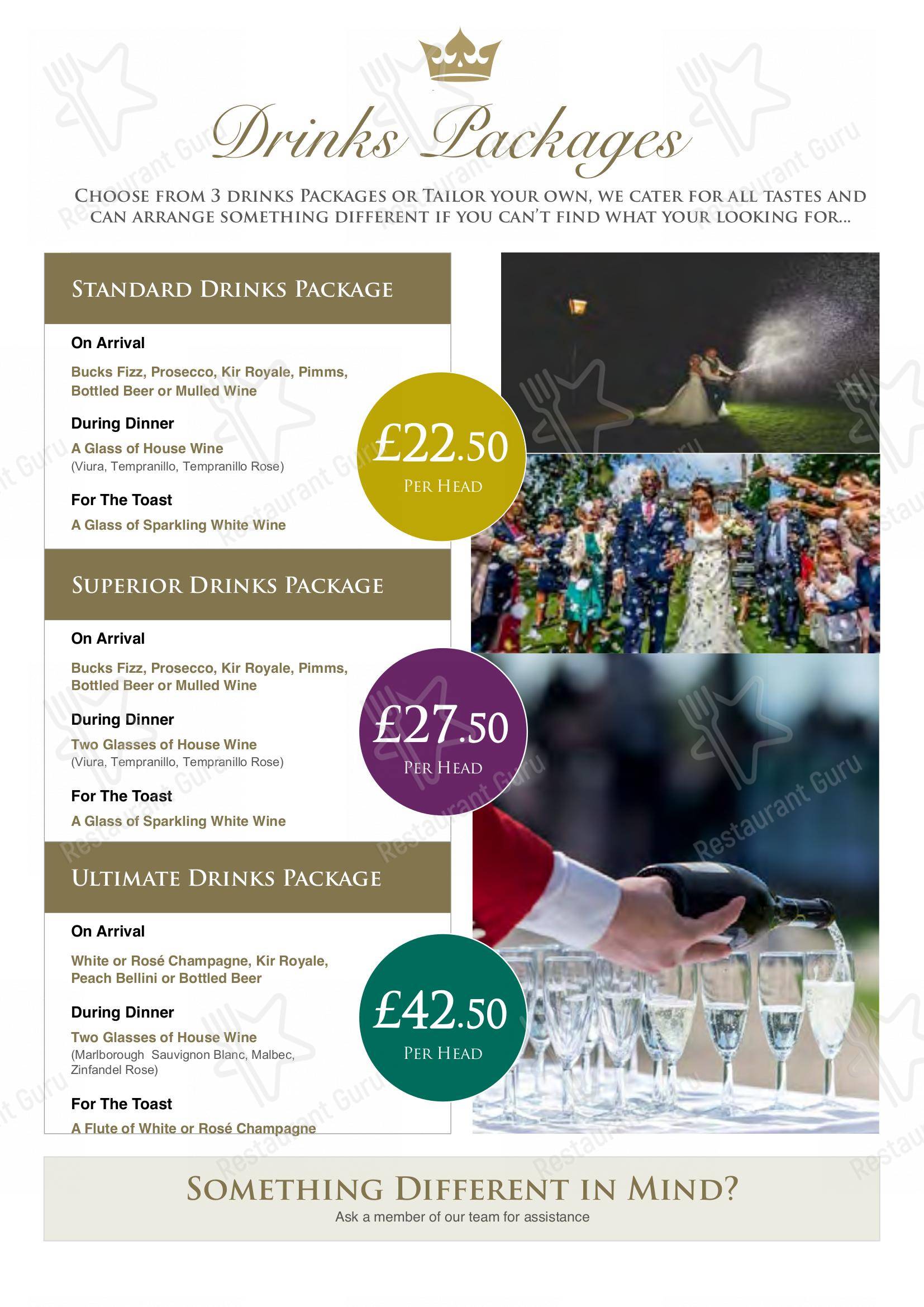 Menu at The Kings Croft Hotel pub & bar, Pontefract