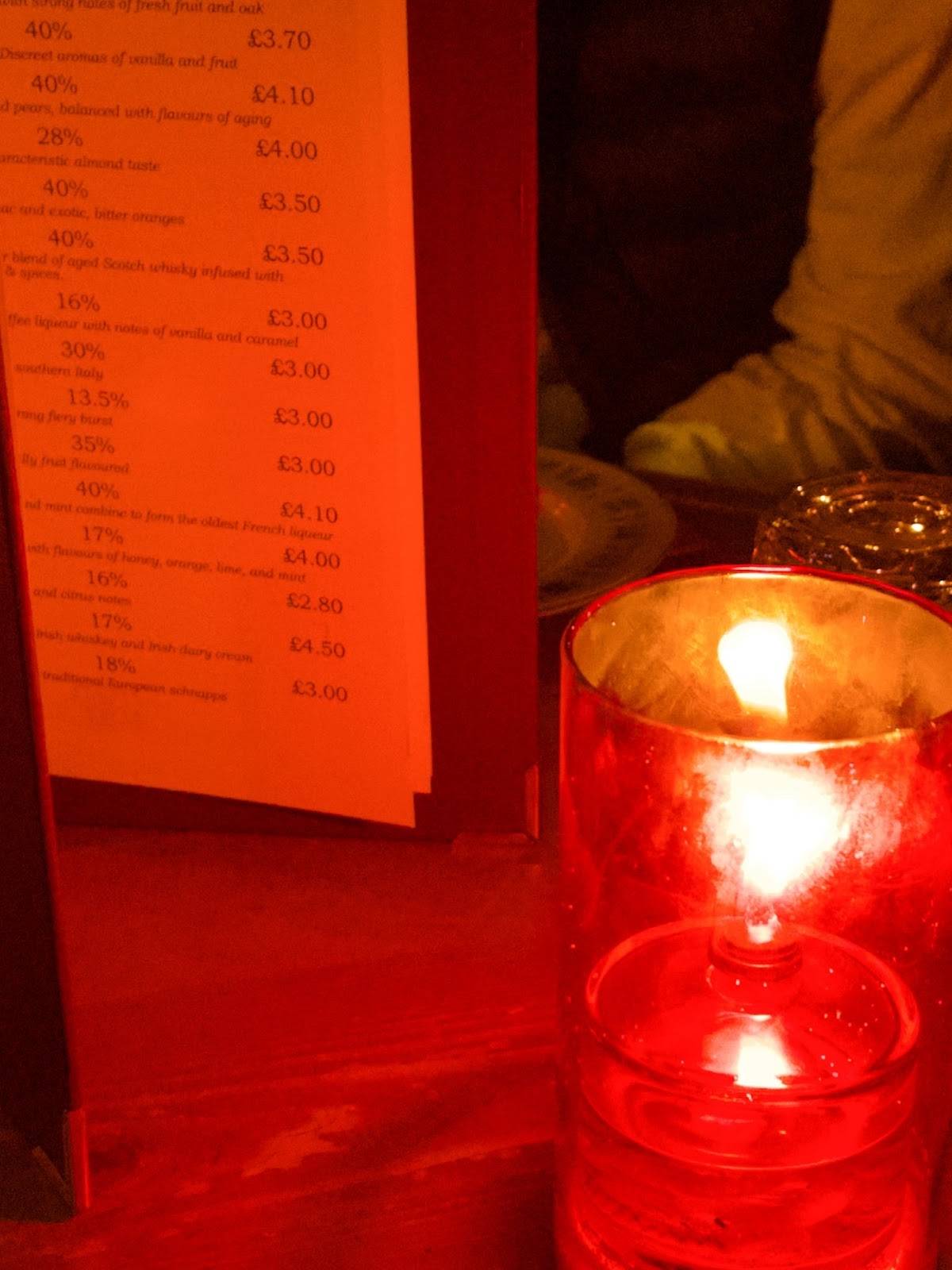 Menu at The Old Bookbinders Ale House pub & bar, Oxford
