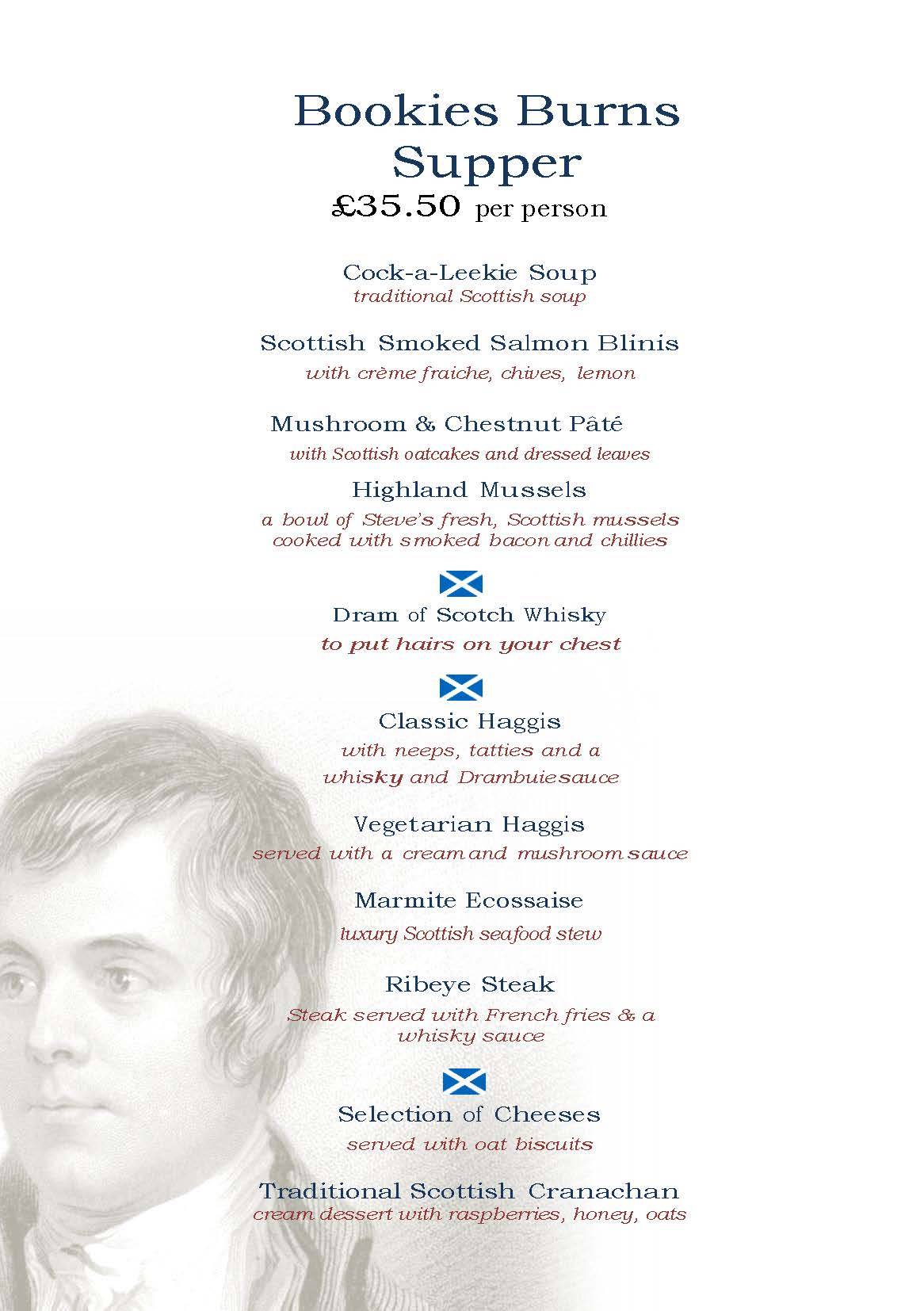 Menu at The Old Bookbinders Ale House pub & bar, Oxford