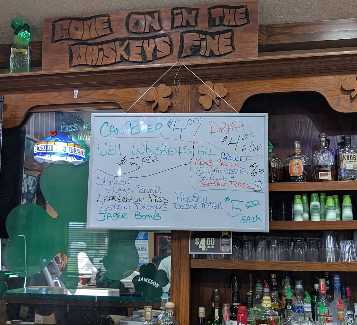 Menu at The Rock Bar and Grill, Jasper