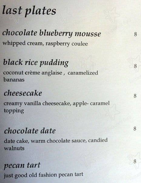 Menu at The Rushton pub & bar, Toronto
