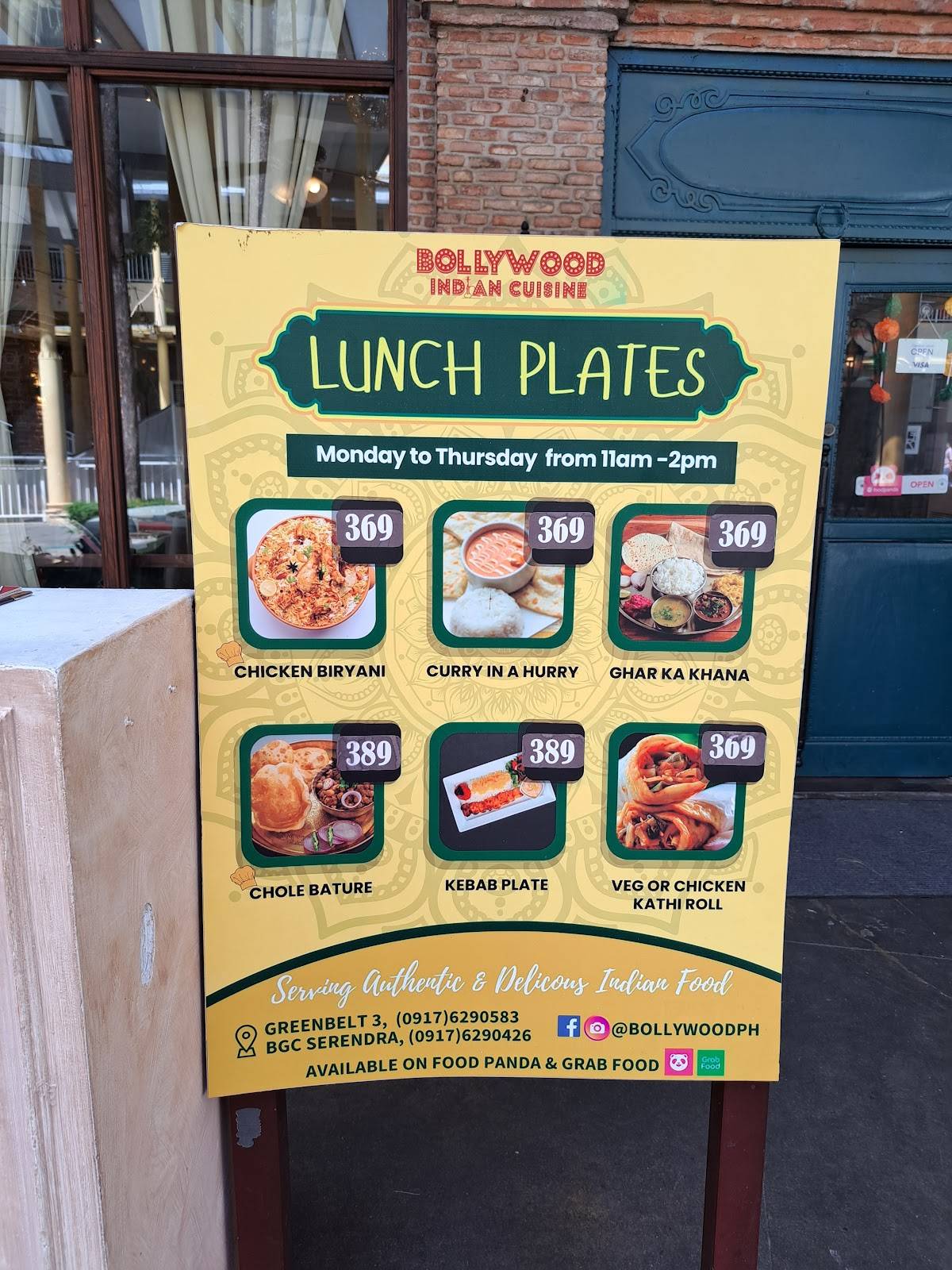 Menu at Queens at Bollywood - BGC restaurant, Taguig, Ground Floor