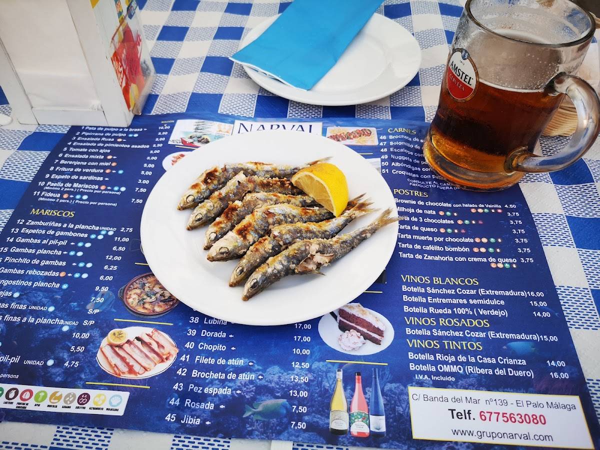 Carta de RESTAURANTE NARVAL, Málaga
