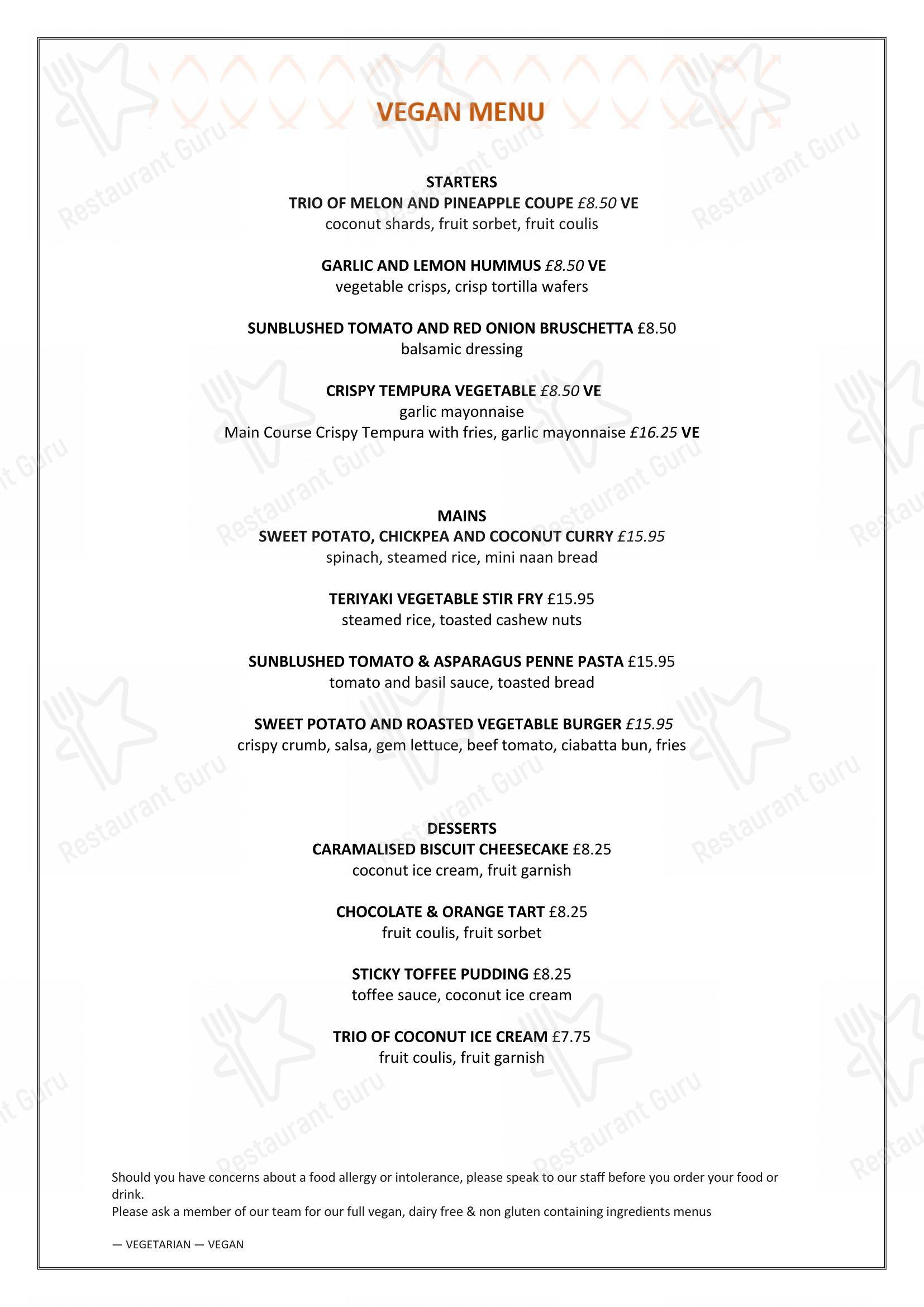 Menu at Radstone Hotel pub & bar, Larkhall, 3 Ayr Rd