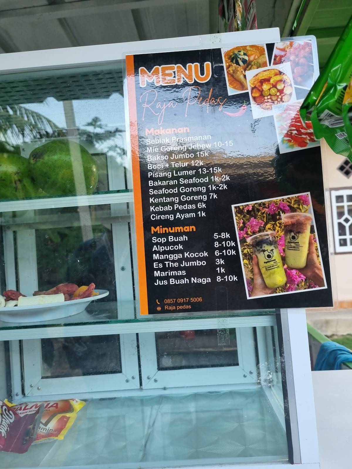 Menu at Raja Pedas pub & bar, Raja Basa Lama Dua