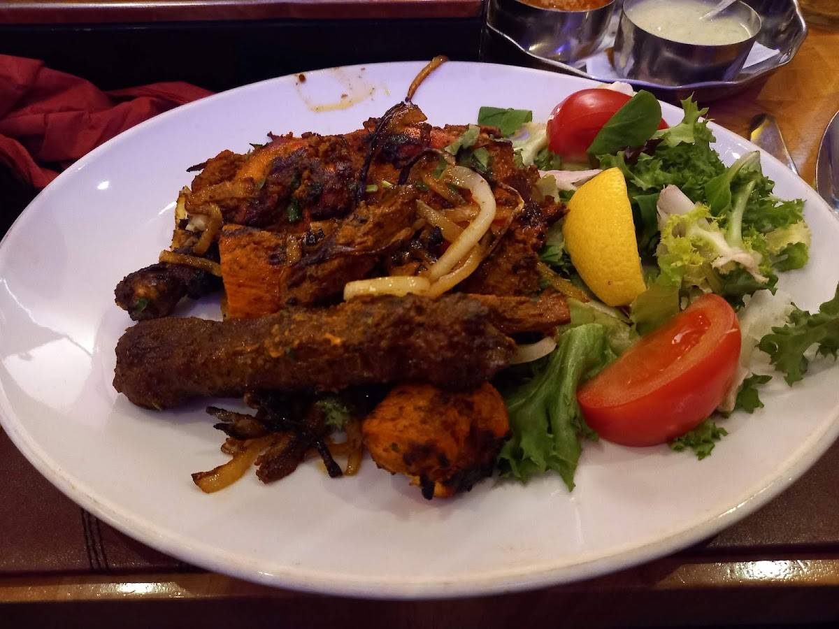 Menu at Rajpoot restaurant, Sherborne