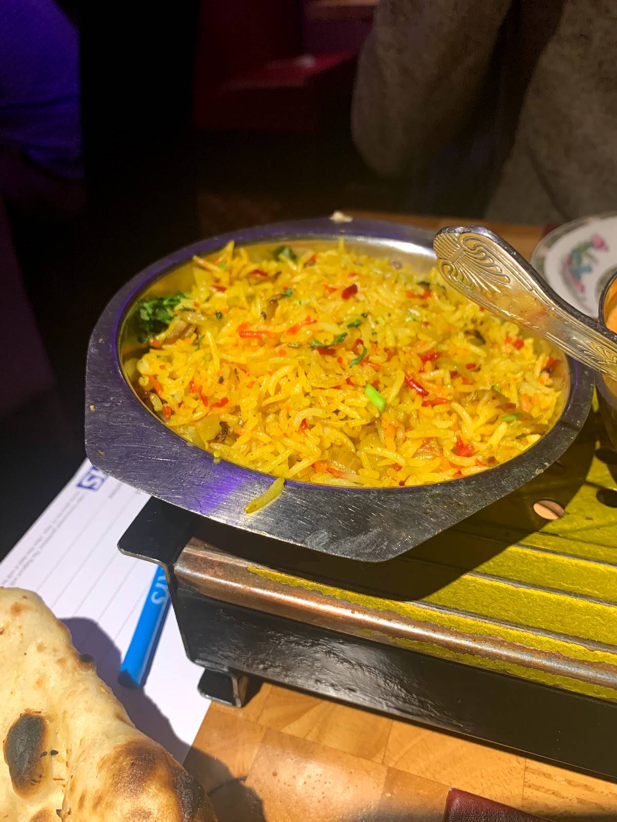 Menu at Rajpoot restaurant, Sherborne