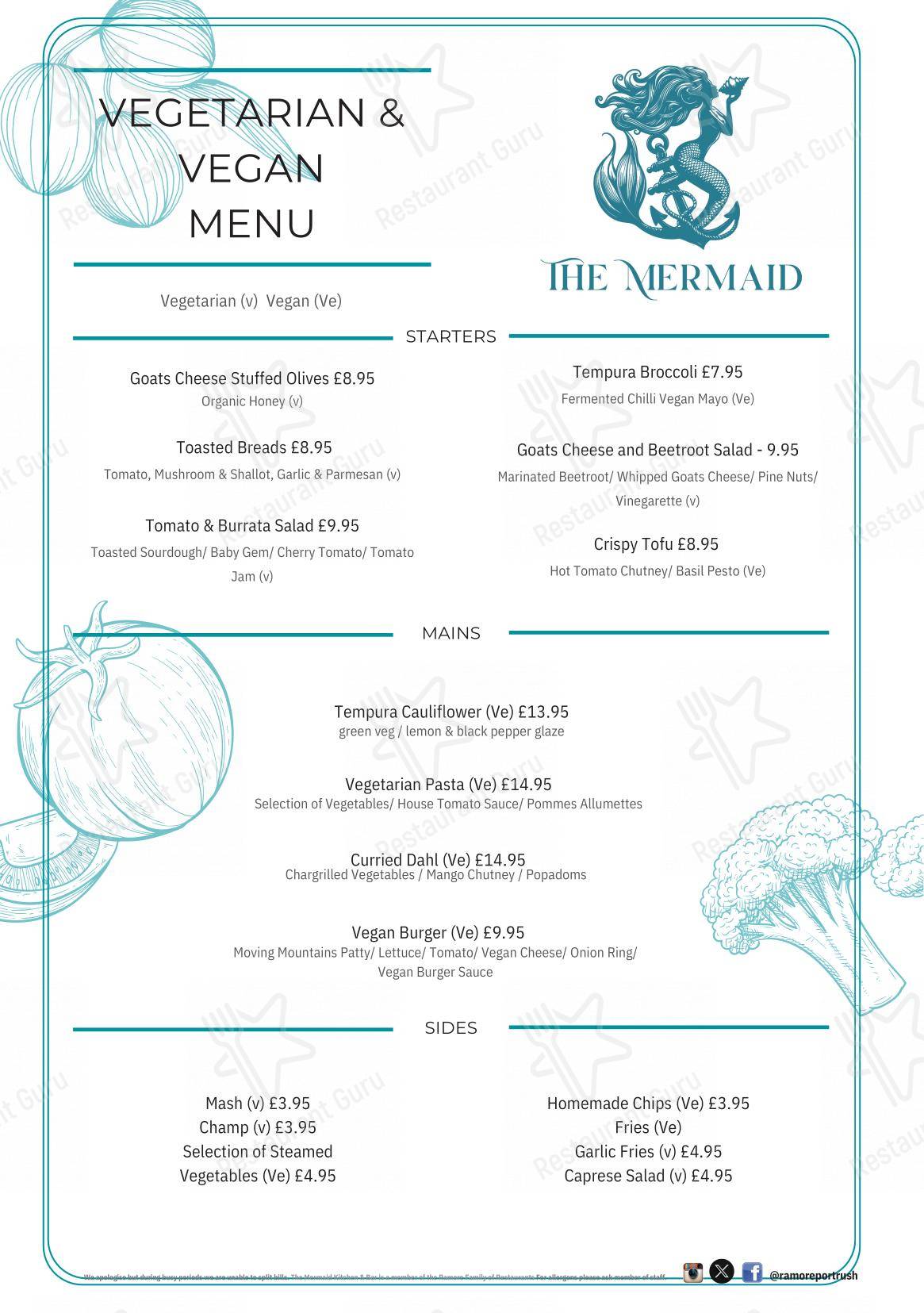 Menu at Ramore Wine Bar, Portrush